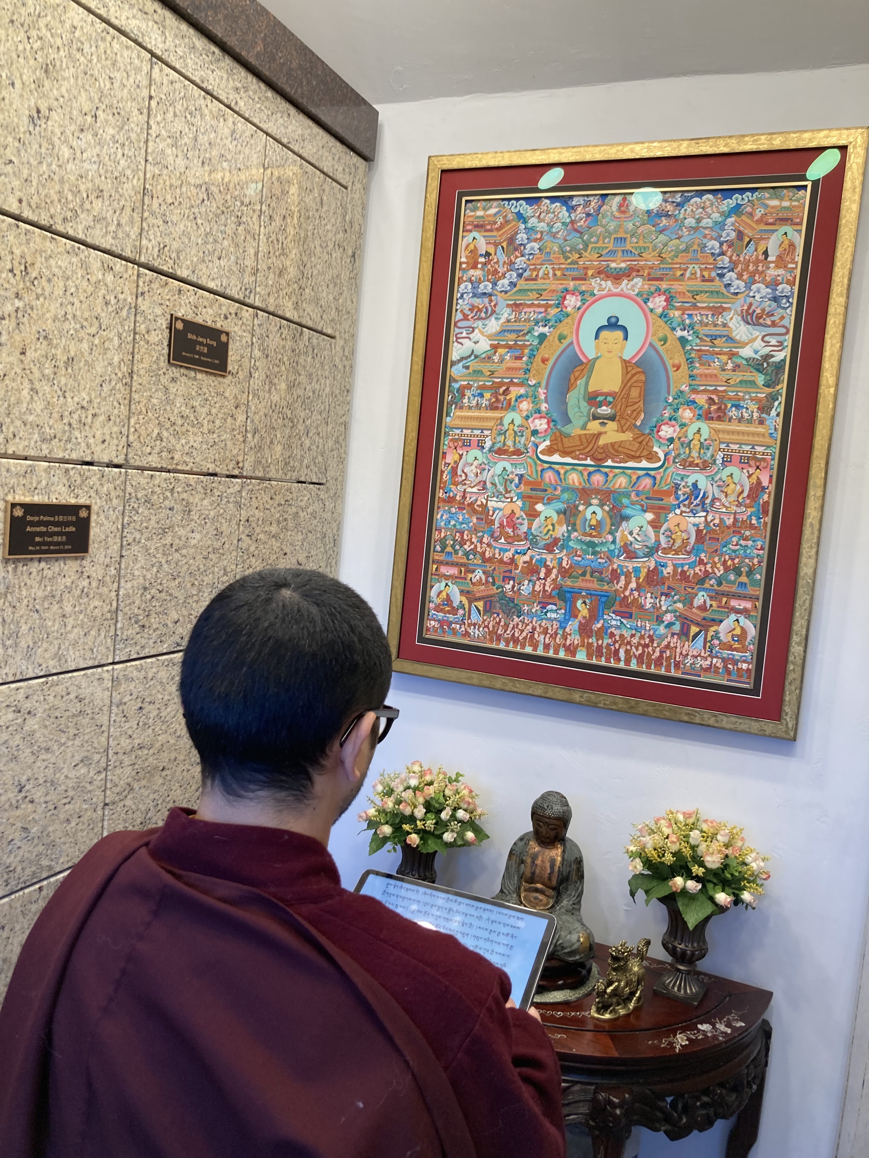 10 Prayers in Columbarium – Yongey Buddhist Center